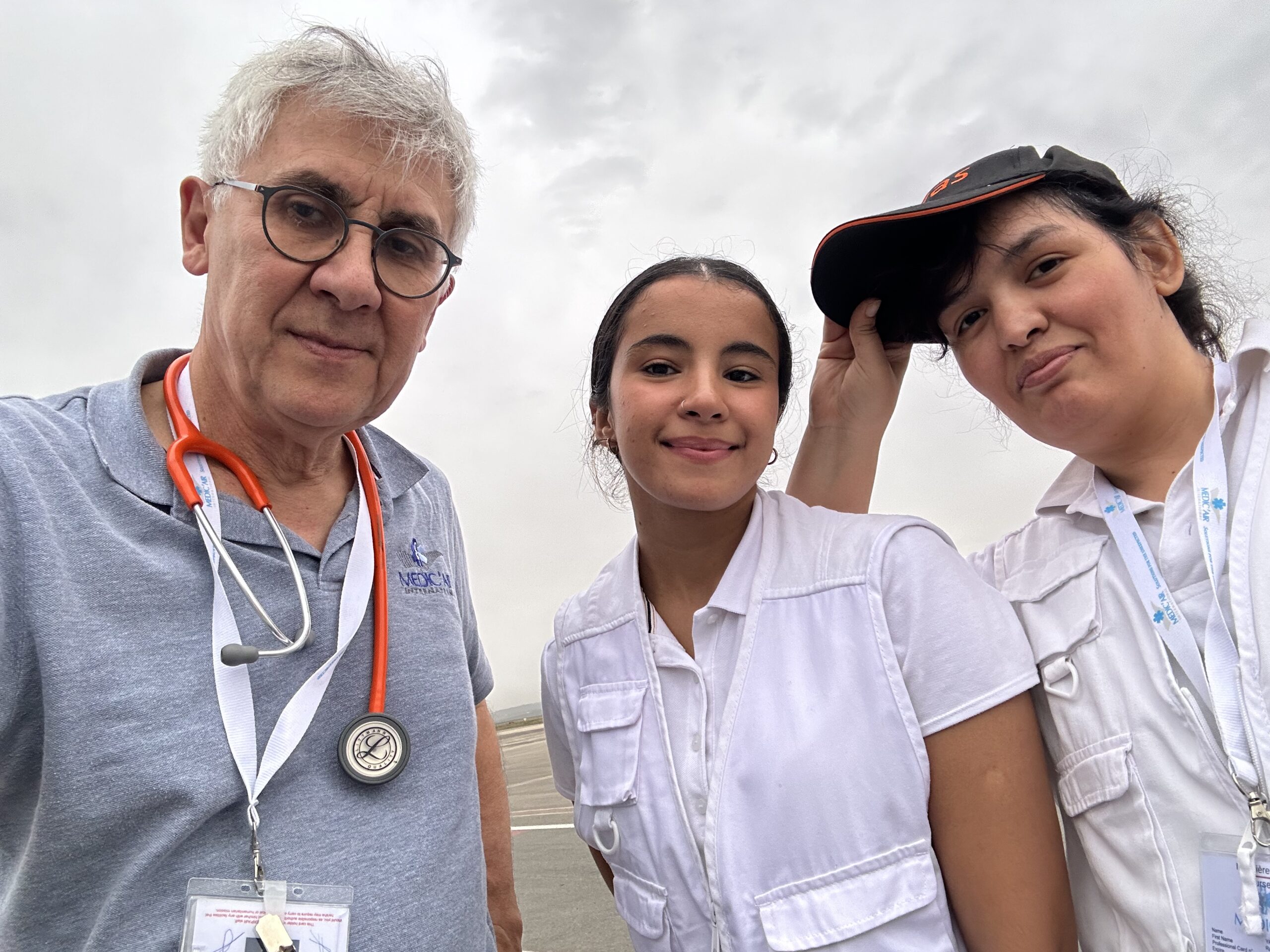 Vol tandem ambulance - Medic' Air International